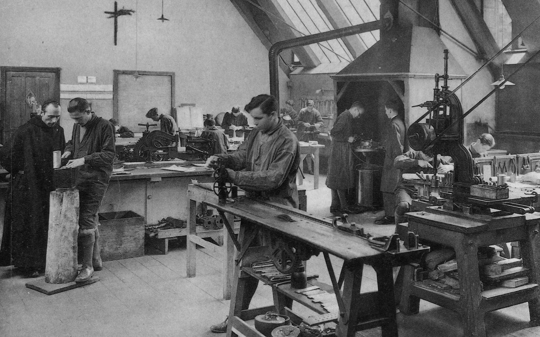 The school of crafts – Abbaye de Maredsous